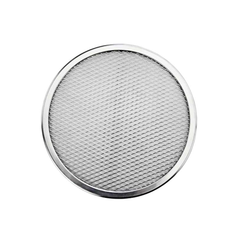 Multi-Size Aluminum Pizza Baking Screen Mesh Tray - Perfect for Crispy ...