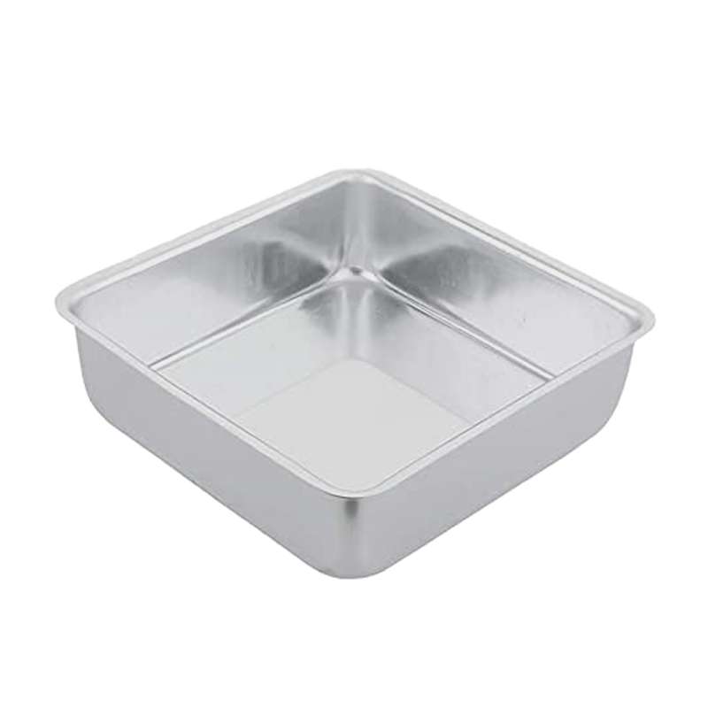 Aluminum Square Shape Cake Mould/Tin - Perfect for Baking Square Cakes