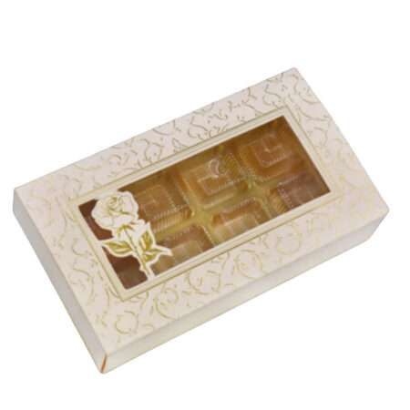 Chocolate Box 8 Cavity with Window - Perfect for Gifting Chocolates
