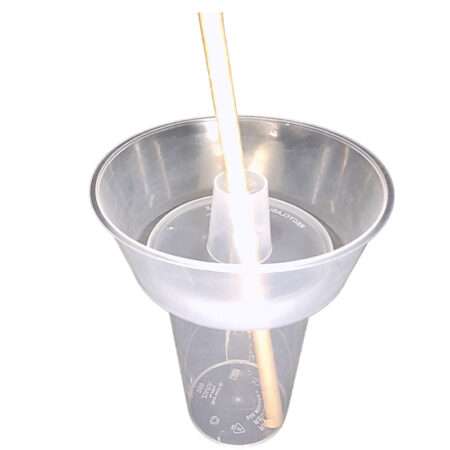 Buy Now: Disposable Tower Reusable Plastic Glass with Fries Cup.