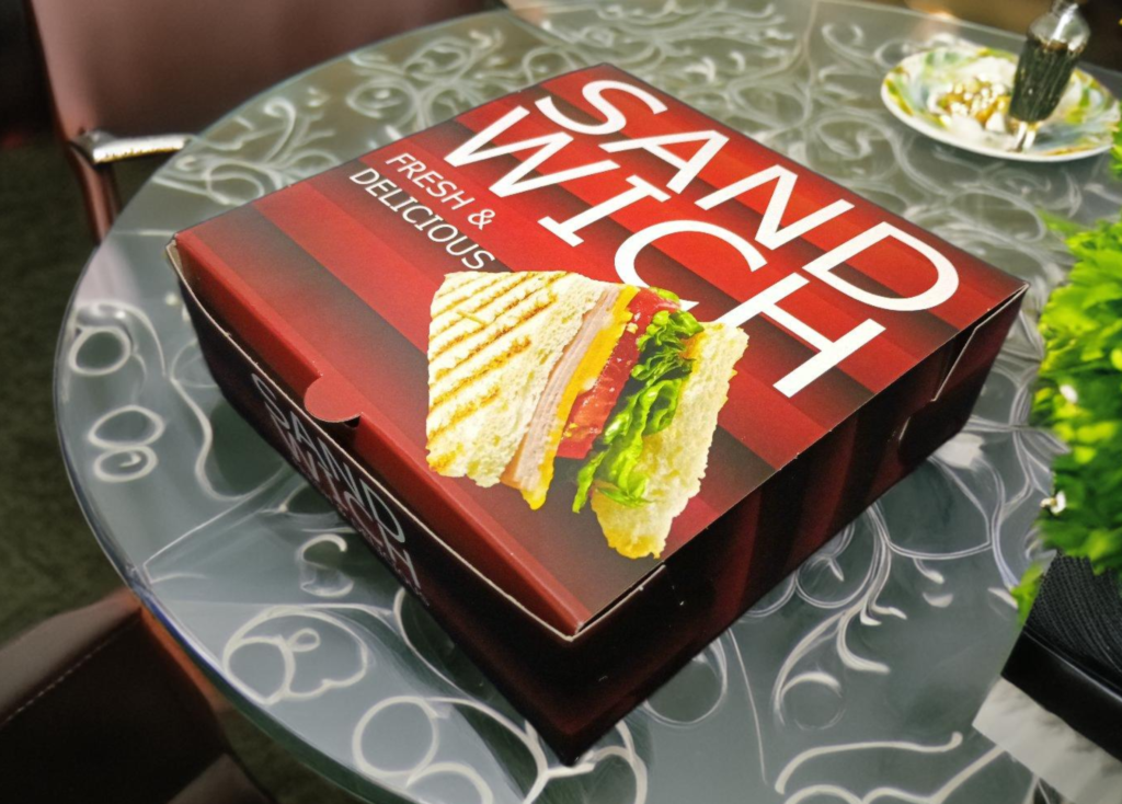 Square Sandwich Box: 6x6 Standard Print